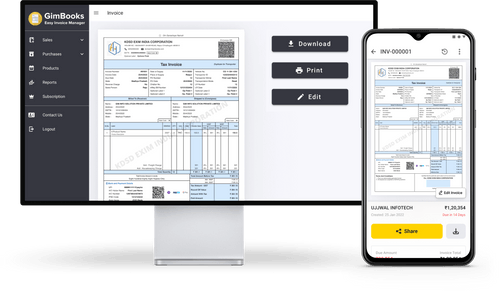 GST Billing Software with Invoice Generator & Manager |GimBooks